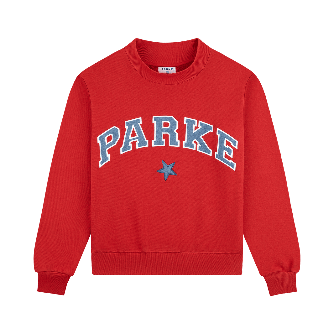 Sparkler Varsity Mockneck - Sail + Sail Stars – PARKE