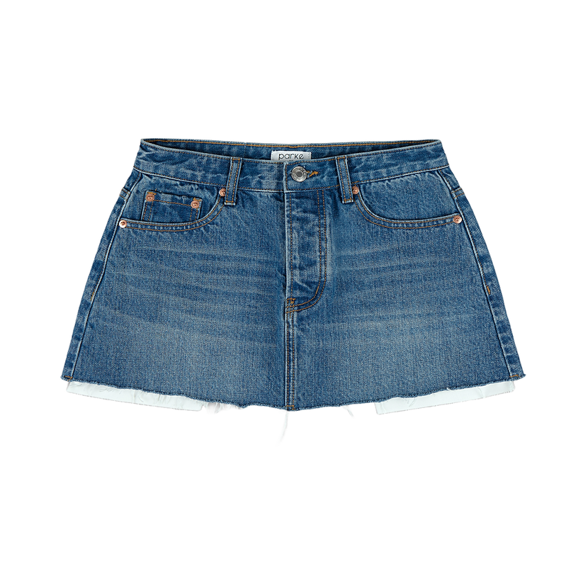 Denim Mini Skirt Parke