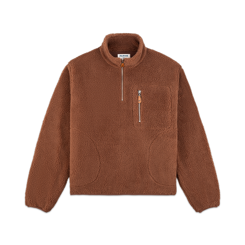 Quarter Zip Fleece Pullover – PARKE