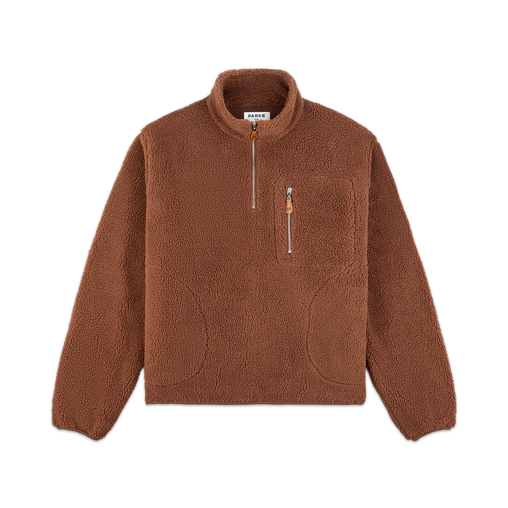 Quarter Zip Fleece Pullover – PARKE