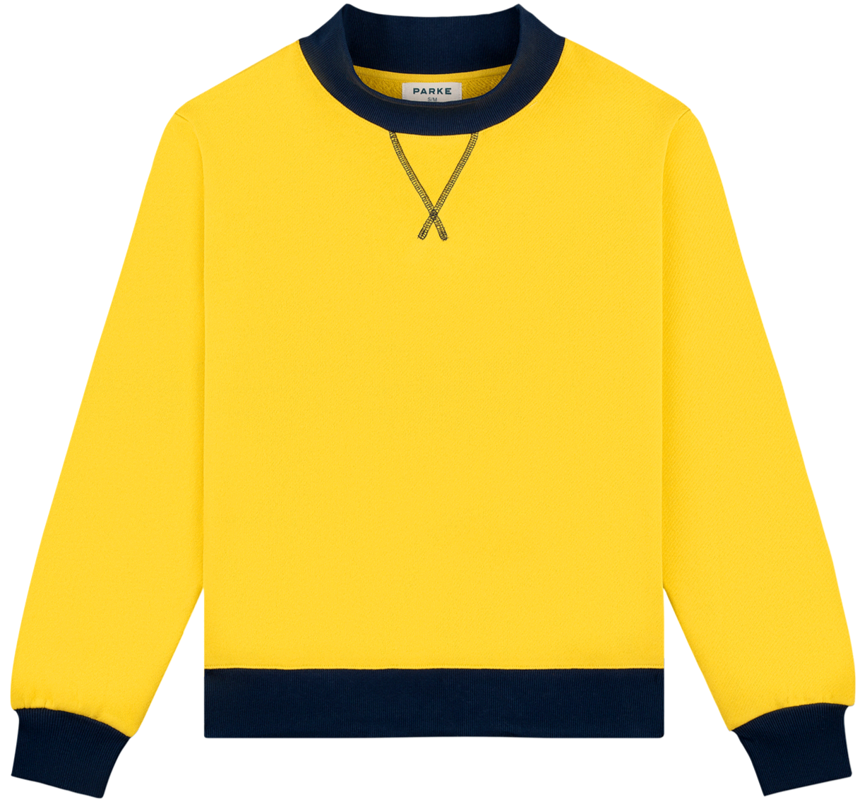 Two Tone Classic Mockneck – PARKE